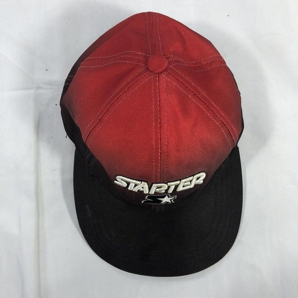 STARTER | Accessories | Vintage Starter Hat Cap Mens Red Gray Black ...